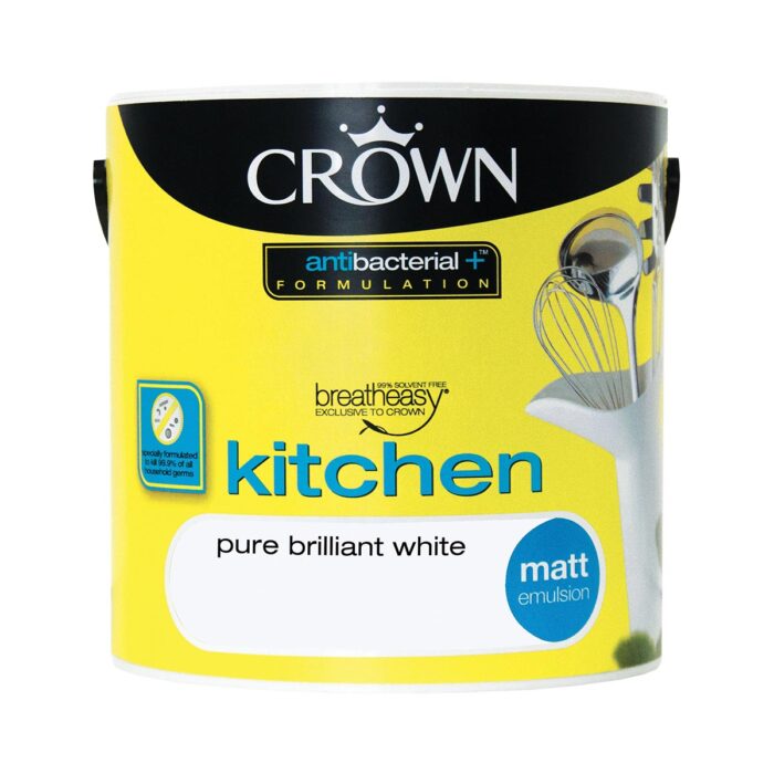 CROWN KITCHEN ANTIBACTERIAL+ MATT EMULSION | HomeMart
