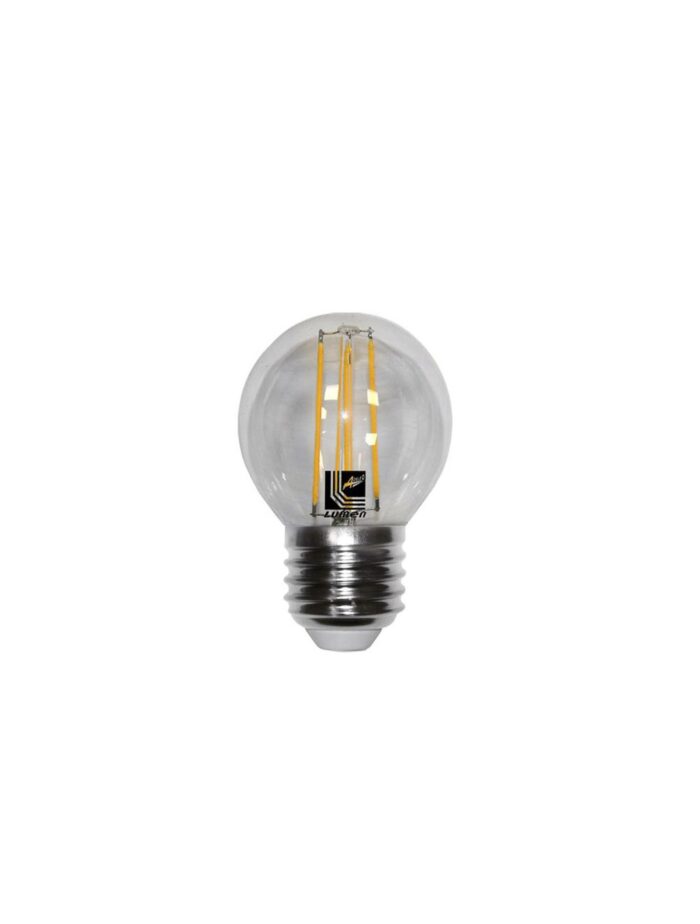 LED BULB SPHERICAL TRANSPARENT E27 6W 230V | HomeMart